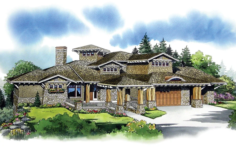 Cooking Light Fit House 2004 House Plan | Southern Living House Plans